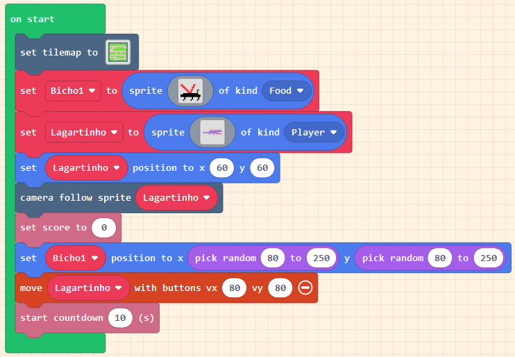 Aula 03 – Criando games em python – Adicionando os itens ao jogo ...