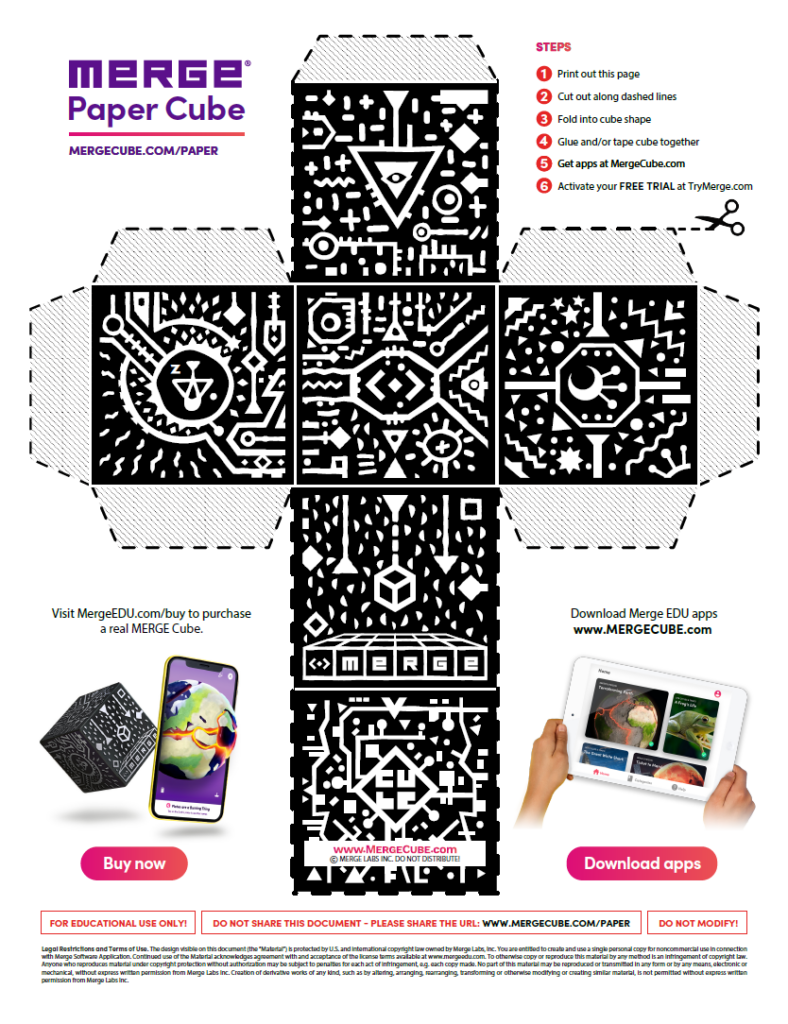 Tecnologias para a vida: Construa seu próprio Merge Cube + 4 Apps para ...